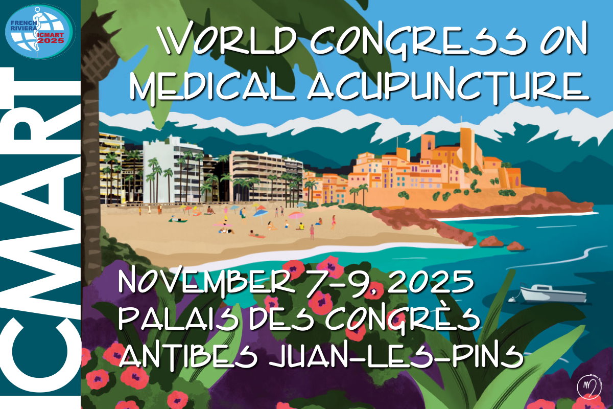 ICMART 2025 WORLD ACUPUNCTURE CONGRESS - FRANCE, Antibes Juan les Pins ...